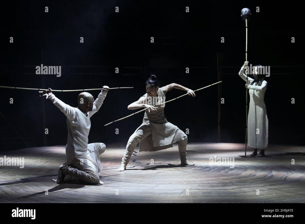 Akram Kahn's Until the Lions performed for the press at The Roundhouse ...