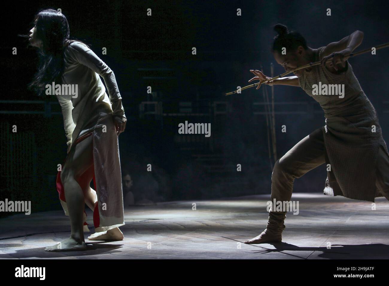 Akram Kahn's Until the Lions performed for the press at The Roundhouse ...