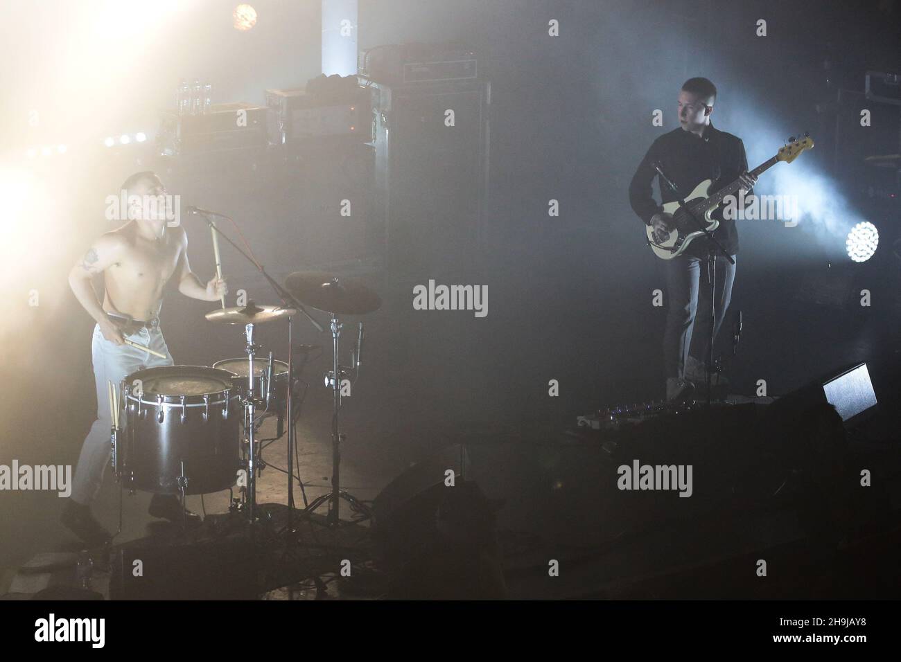 Slaves performing live on stage to a sold-out Forum in London Stock ...