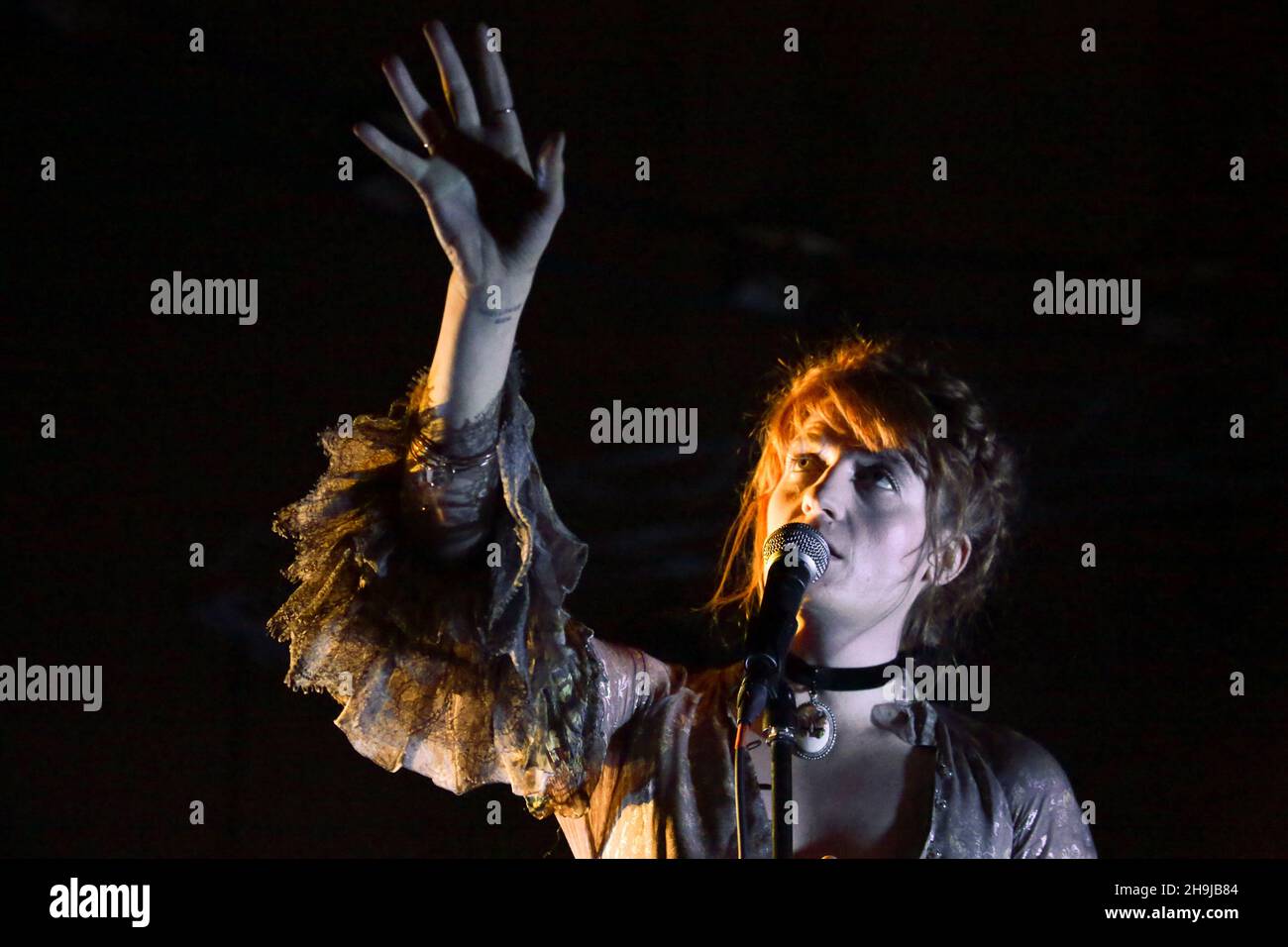 Florence Welch of Florence and the Machine performing live on stage at ...