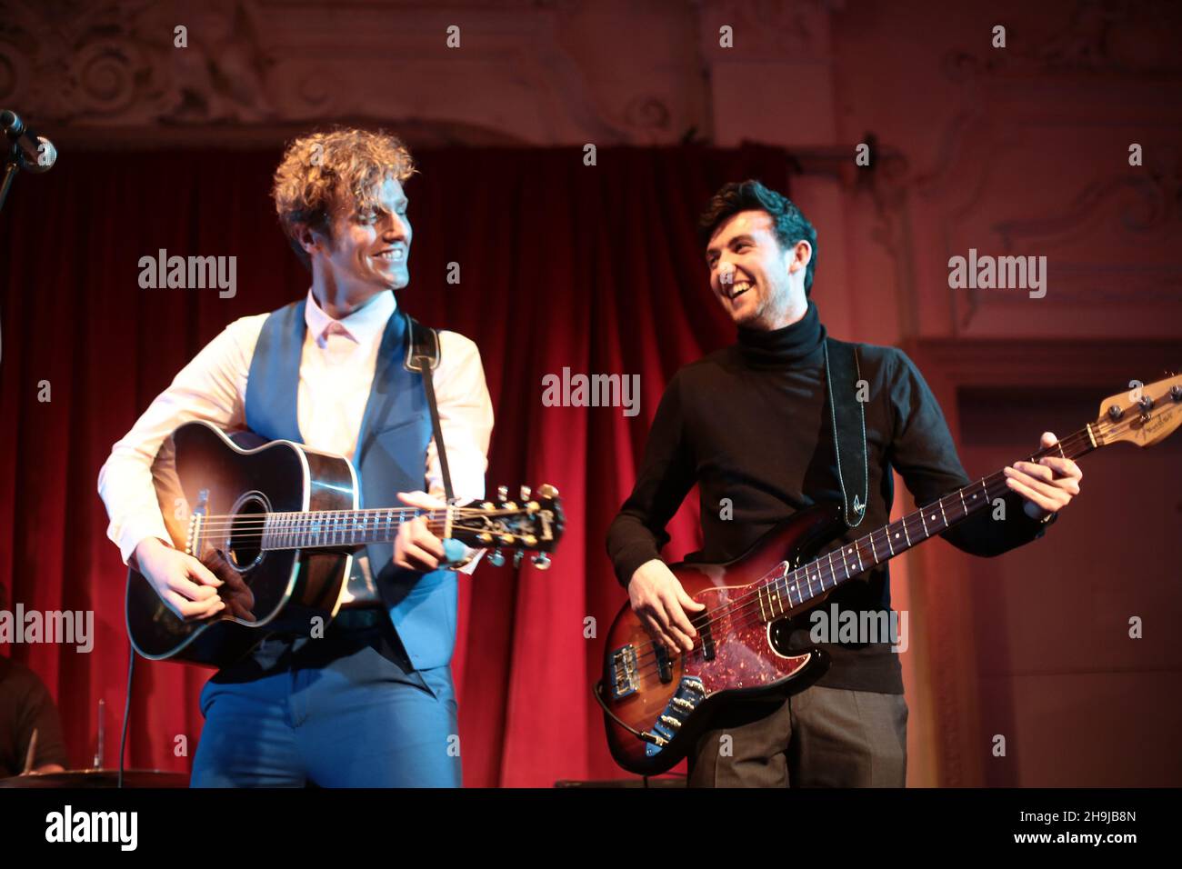 The Hummingbirds from Liverpool performing live on stage at Bush Hall ...