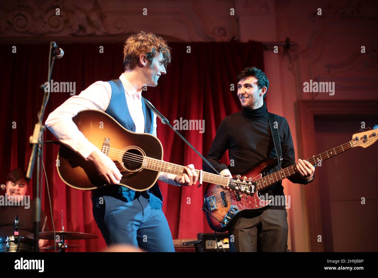 The Hummingbirds from Liverpool performing live on stage at Bush Hall ...
