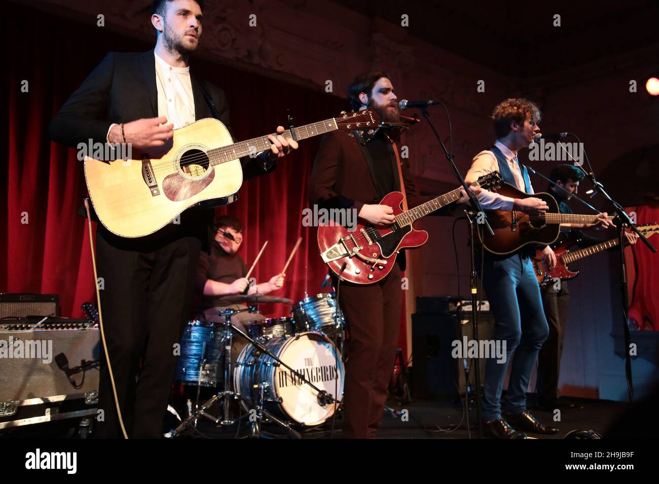 The Hummingbirds from Liverpool performing live on stage at Bush Hall ...