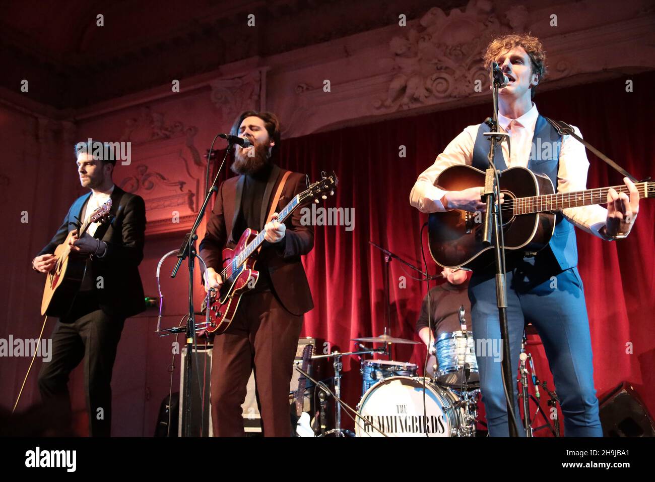 The Hummingbirds from Liverpool performing live on stage at Bush Hall ...