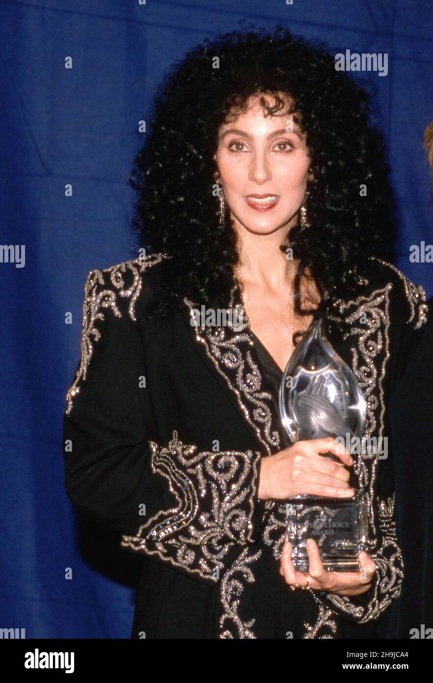 Cher at the 15th Annual People's Choice Awards on March 12, 1989 at ...