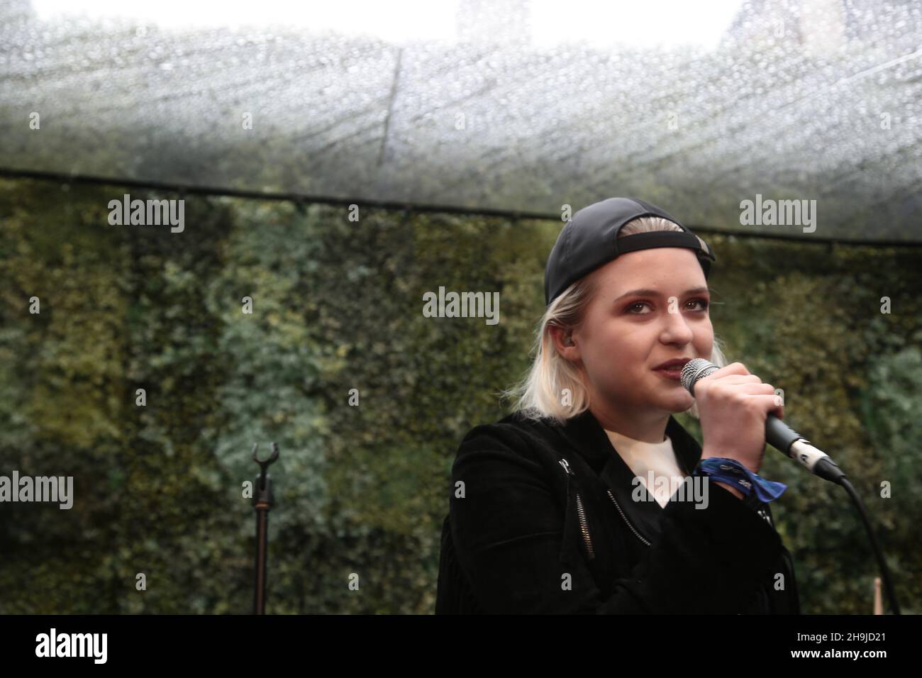 KLOE performing live on the Vevo stage at the Wagner Hall on Day 3 of ...
