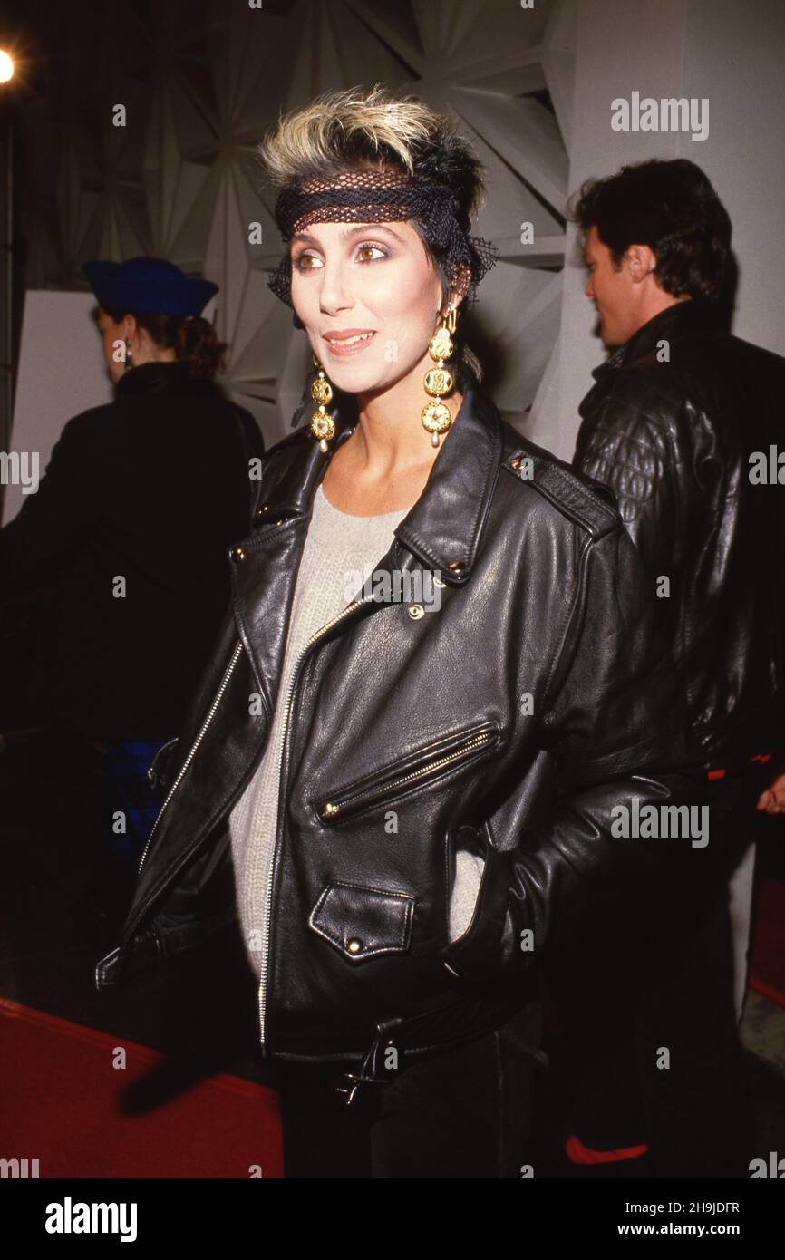 Cher attends the "Mask" West Hollywood Premiere on March 5, 1985 at DGA ...