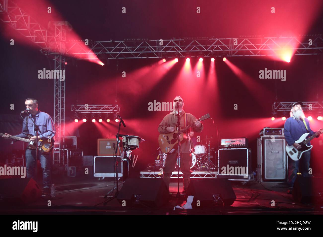 Steve Mason, formerly of Beta Band, performing live on stage on day 2 ...