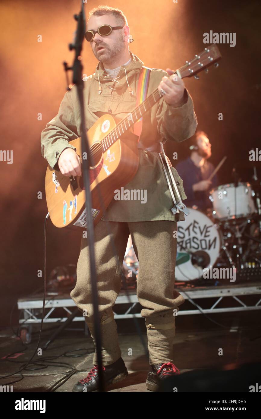 Steve Mason, formerly of Beta Band, performing live on stage on day 2 ...