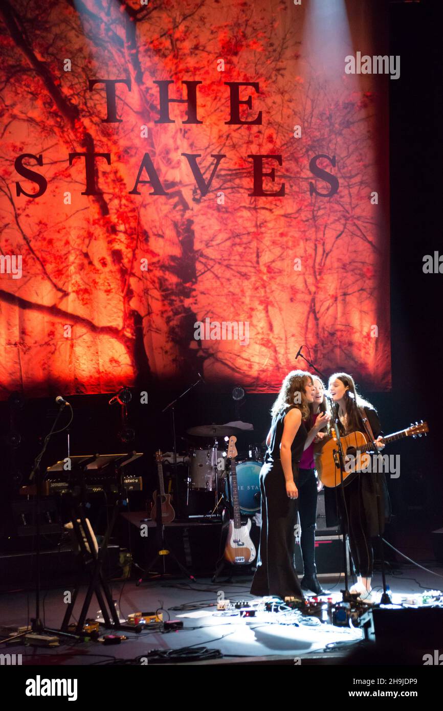 The Staves (l-r: sisters Emily, Milly and Jessica Staveley Taylor ...