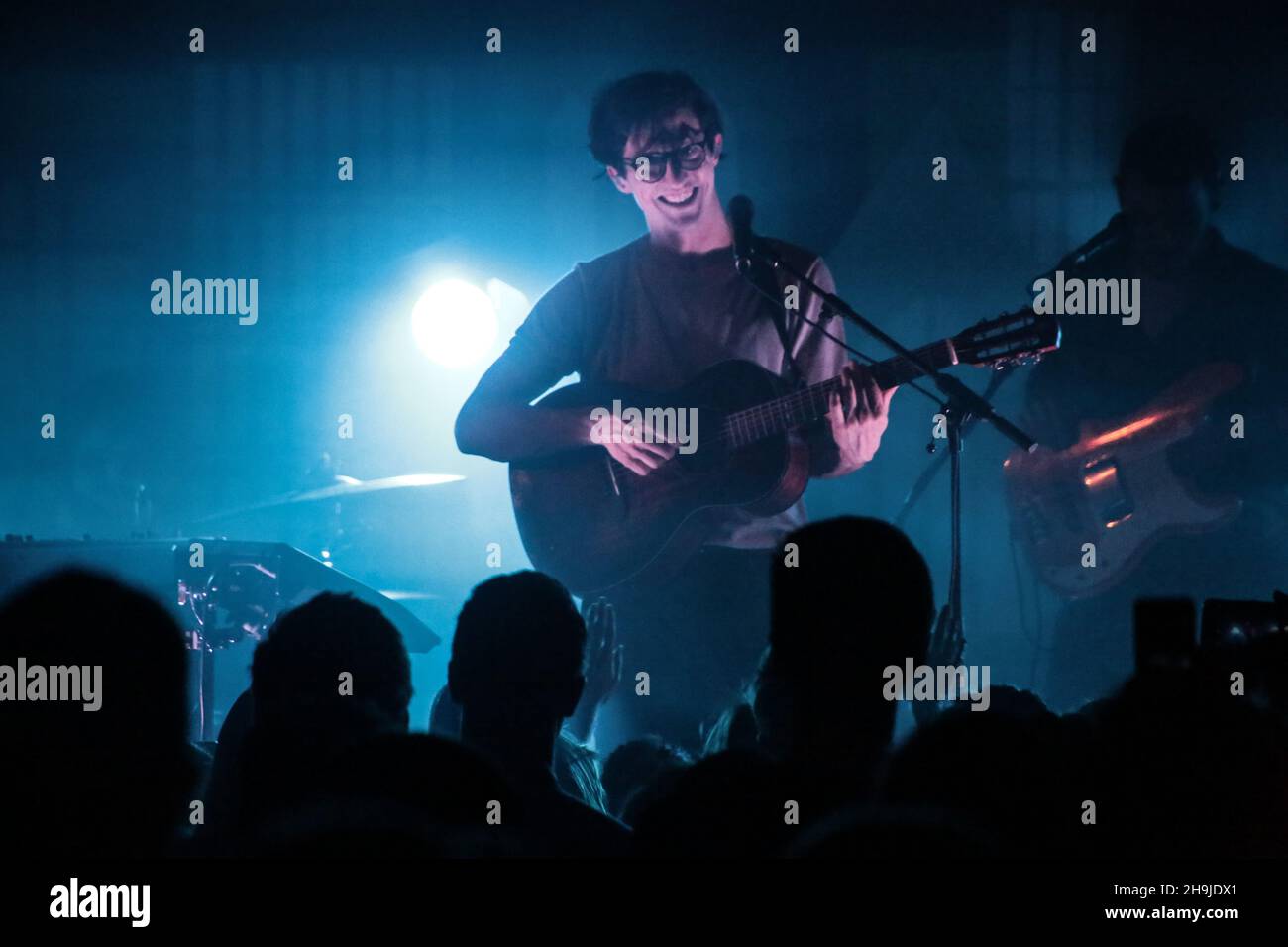 Dan Croll performing live on stage at Bush Hall as part of the ...
