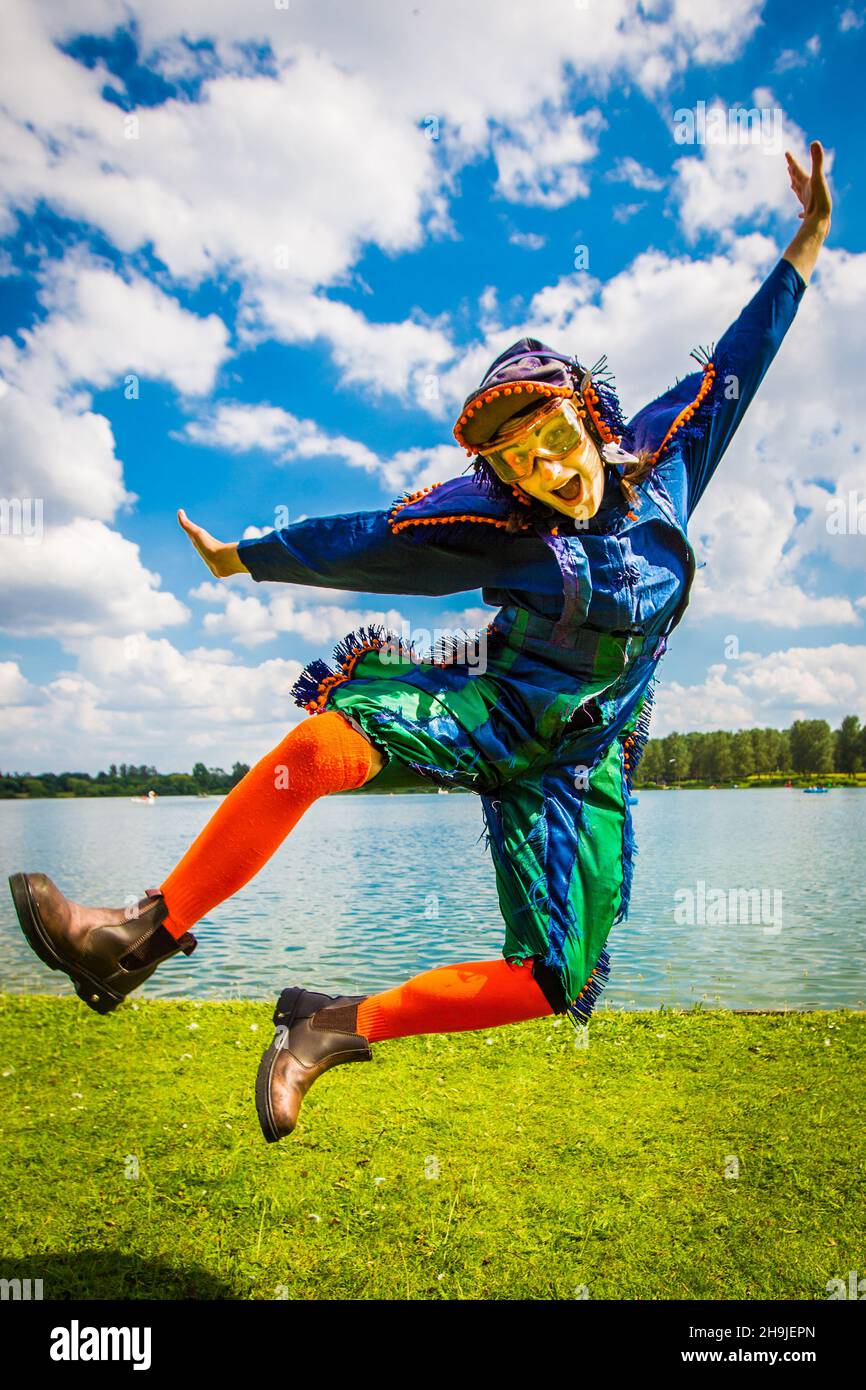 Emily Essery of The Enfants Terribles theatre company poses for photos ...
