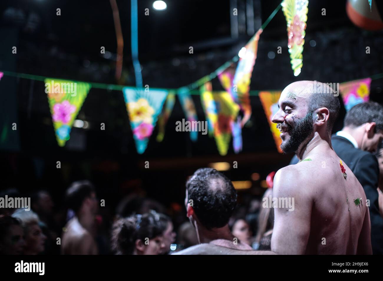 Party goers enjoying an early morning rave at the Mode night club in ...