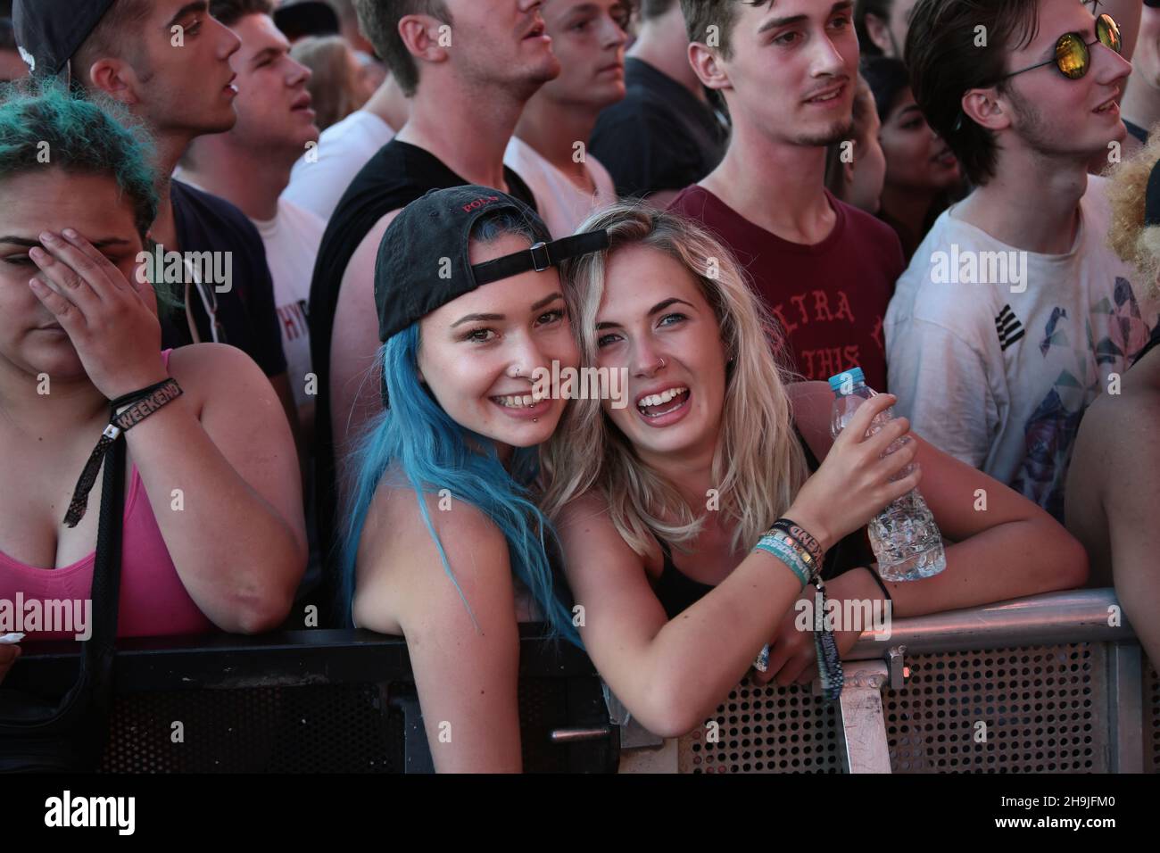 General views on day 1 of the 2016 Reading Festival. Picture date ...