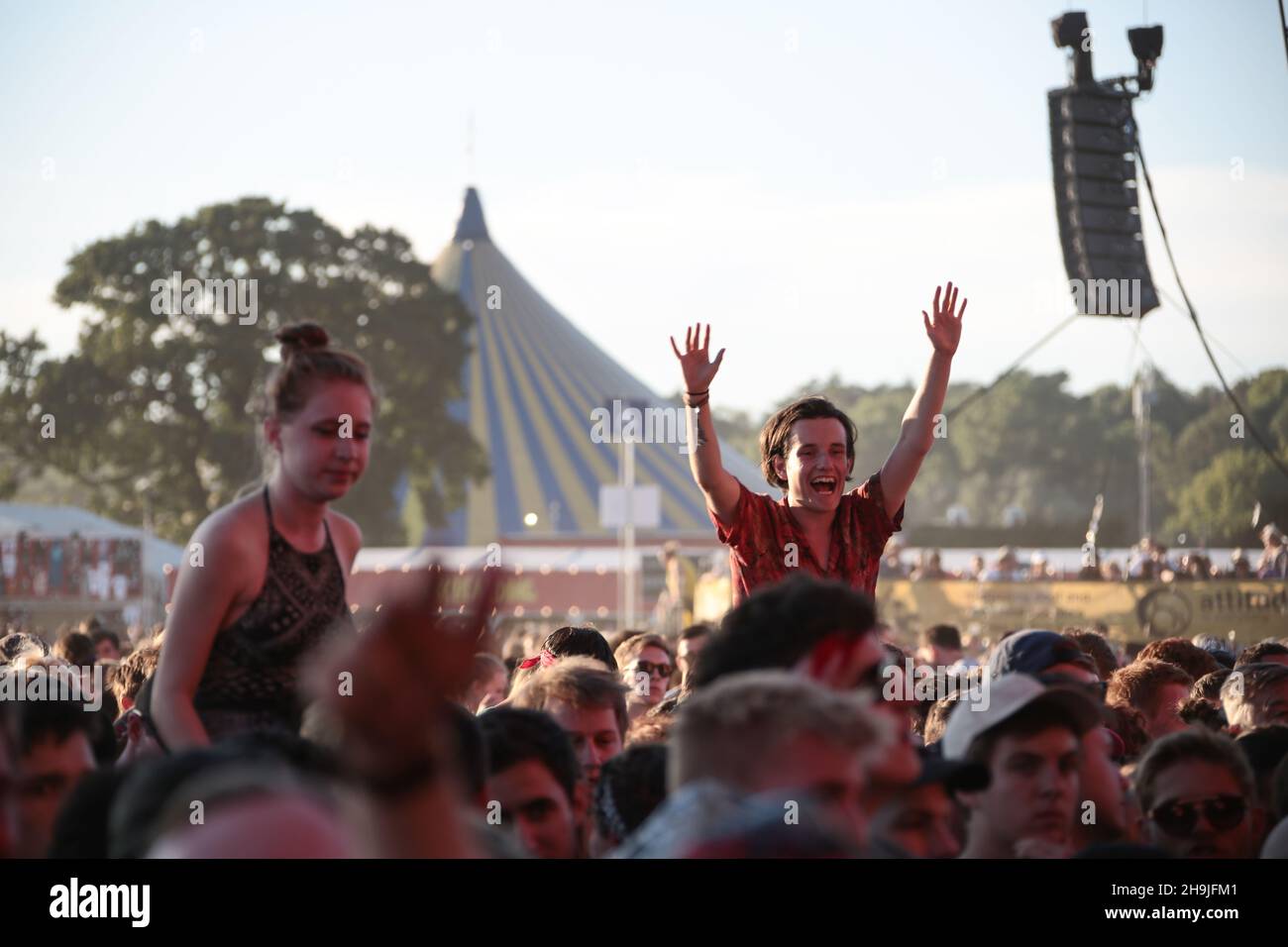 General views on day 1 of the 2016 Reading Festival. Picture date ...