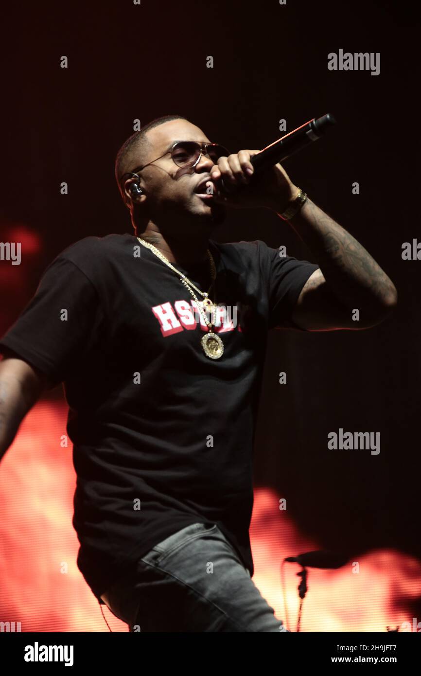 NAS (real name Nasir bin Olu Dara Jones) on day 2 of the 2016 Reading ...