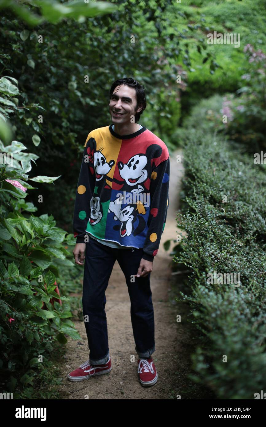 EXCLUSIVE: Oscar Scheller posing for photos on day 2 of the 2016 End of ...