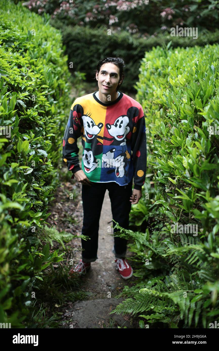 EXCLUSIVE: Oscar Scheller posing for photos on day 2 of the 2016 End of ...
