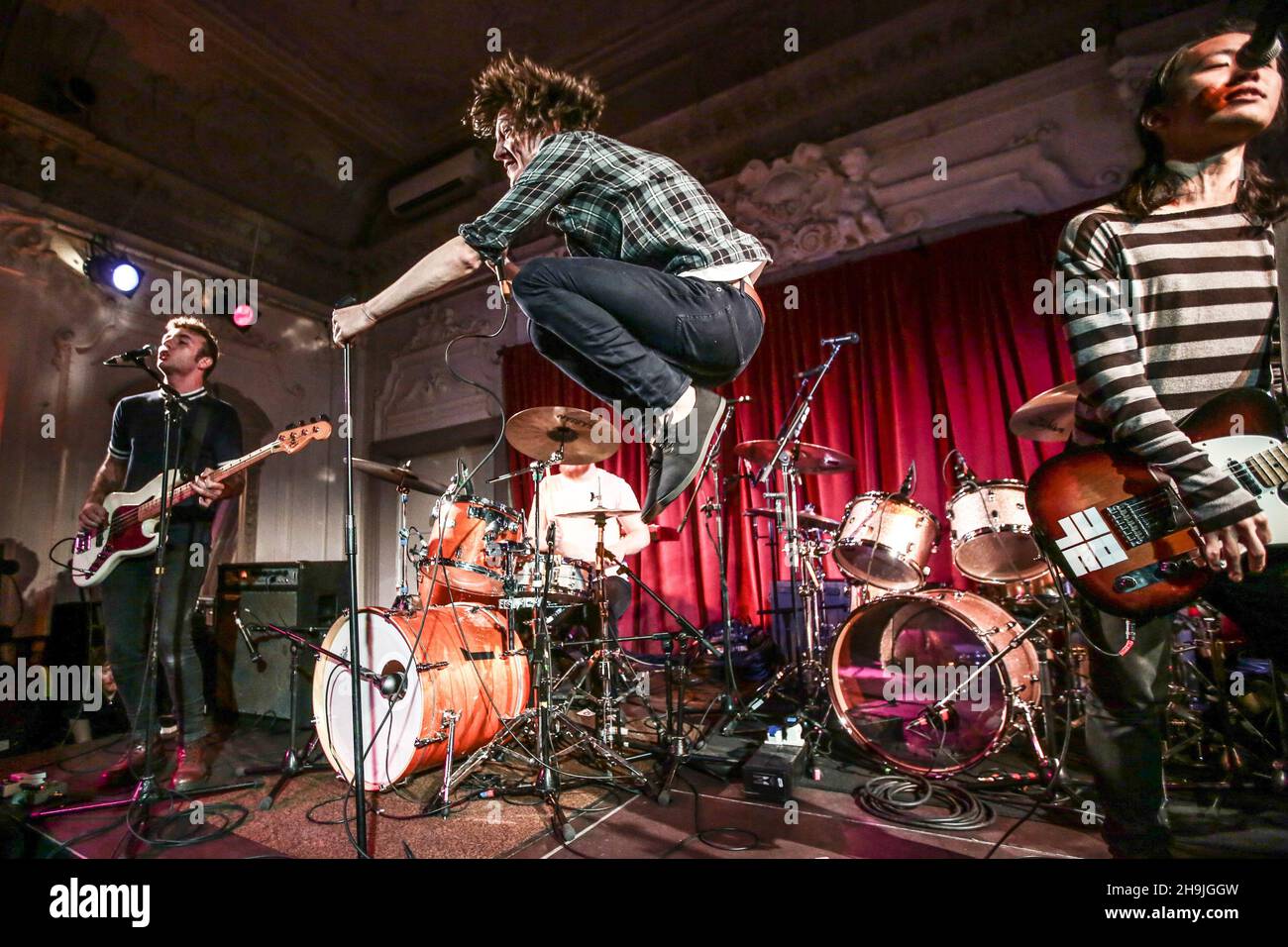 Moses performing at Bush Hall in support of Jimmy Eat World. Date of ...