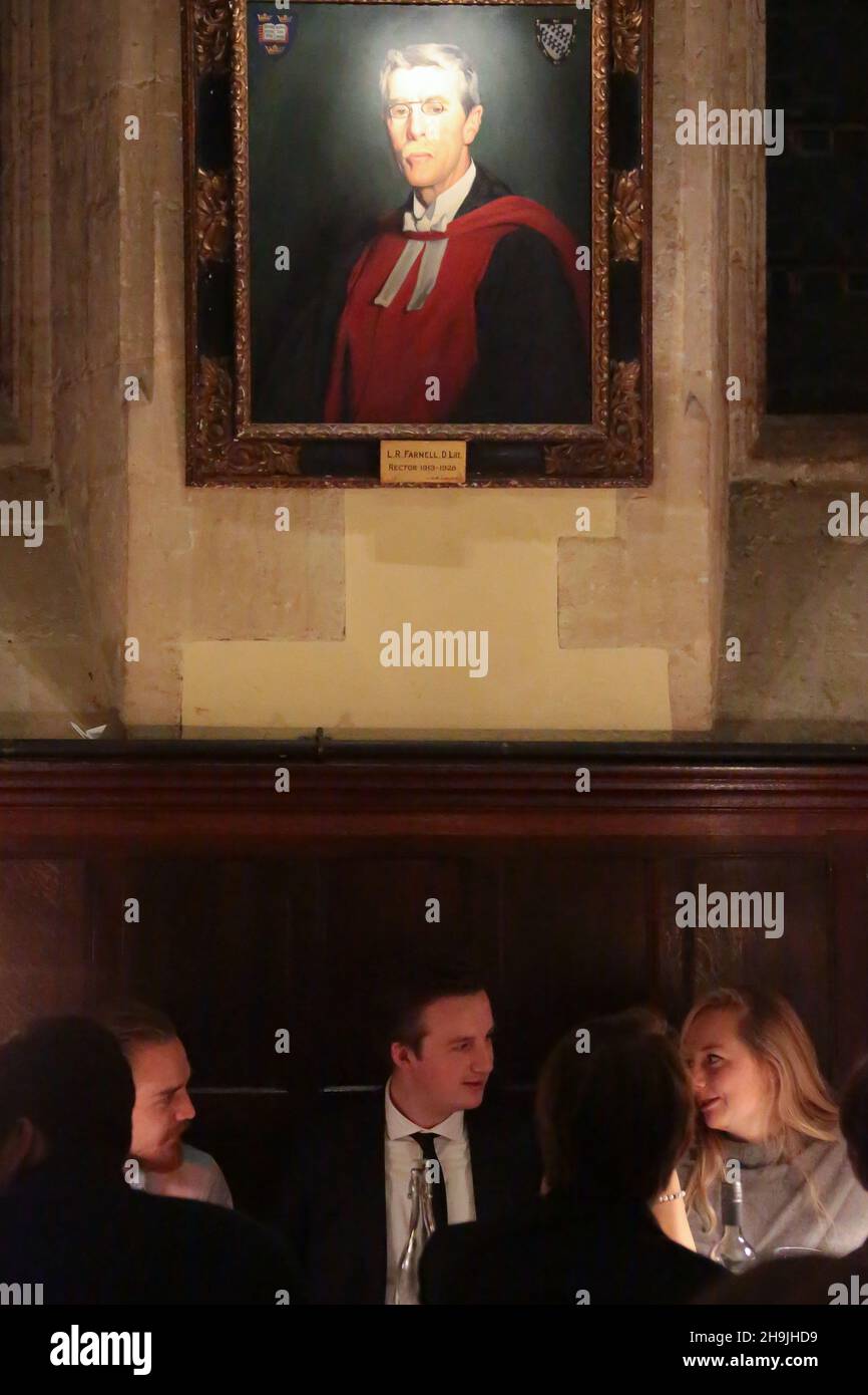 Exeter college dining hall hi-res stock photography and images - Alamy