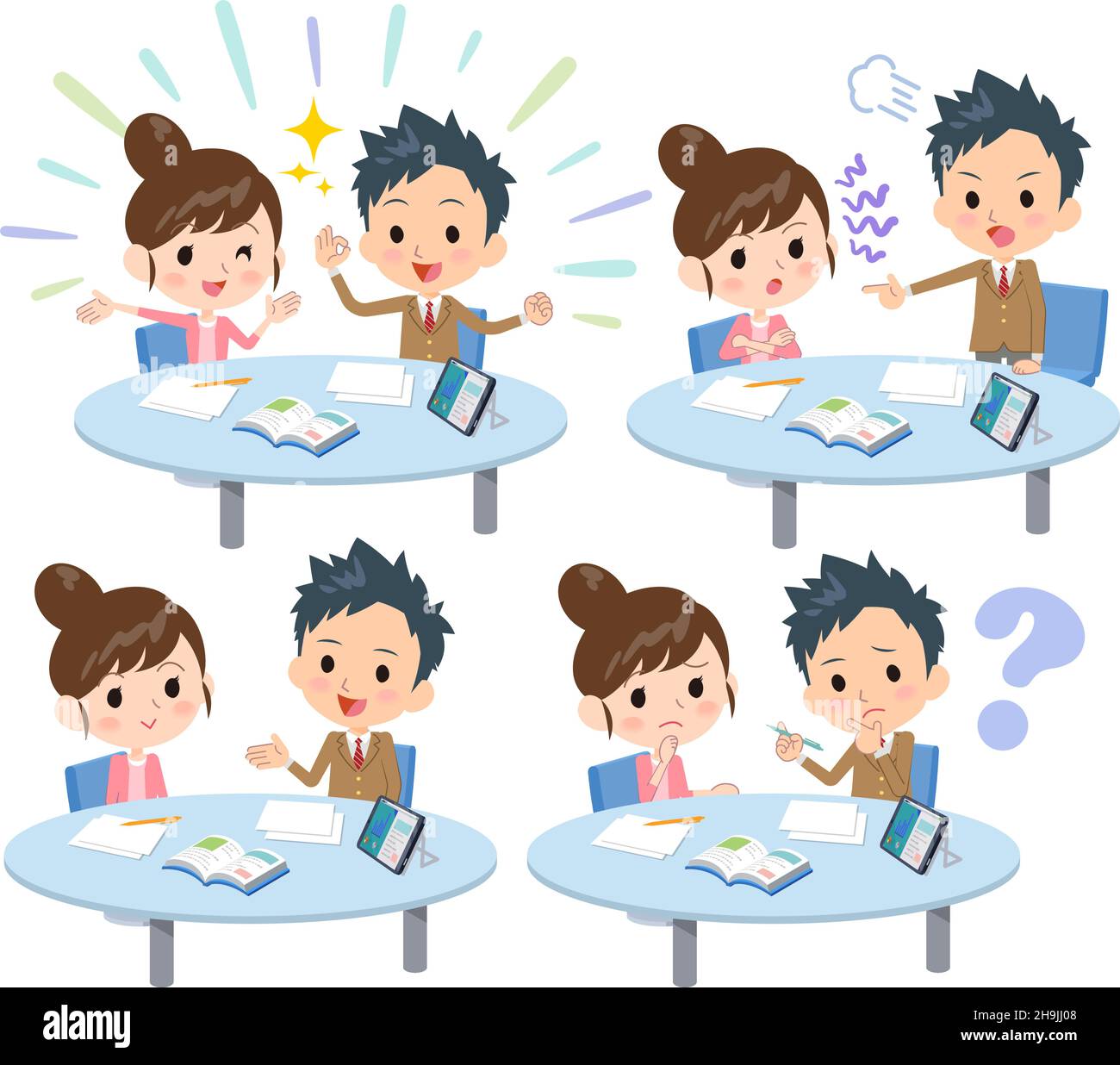 Consensus school Stock Vector Images - Alamy