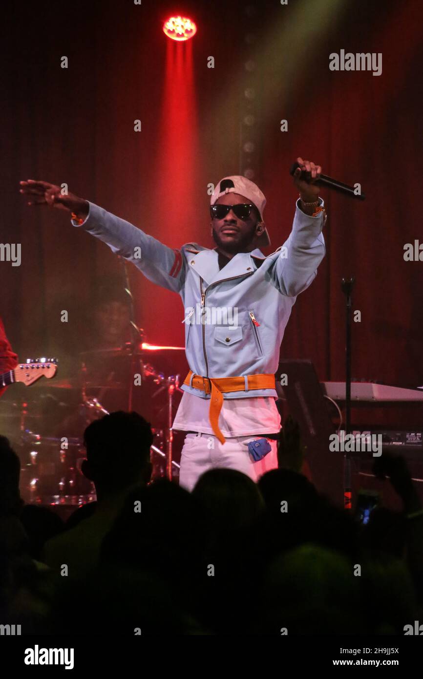 The rapper known as Angel (real name Sirach Charles) performing live on ...