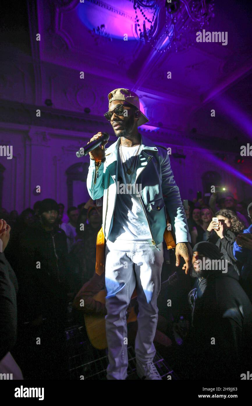 The rapper known as Angel (real name Sirach Charles) performing live on ...