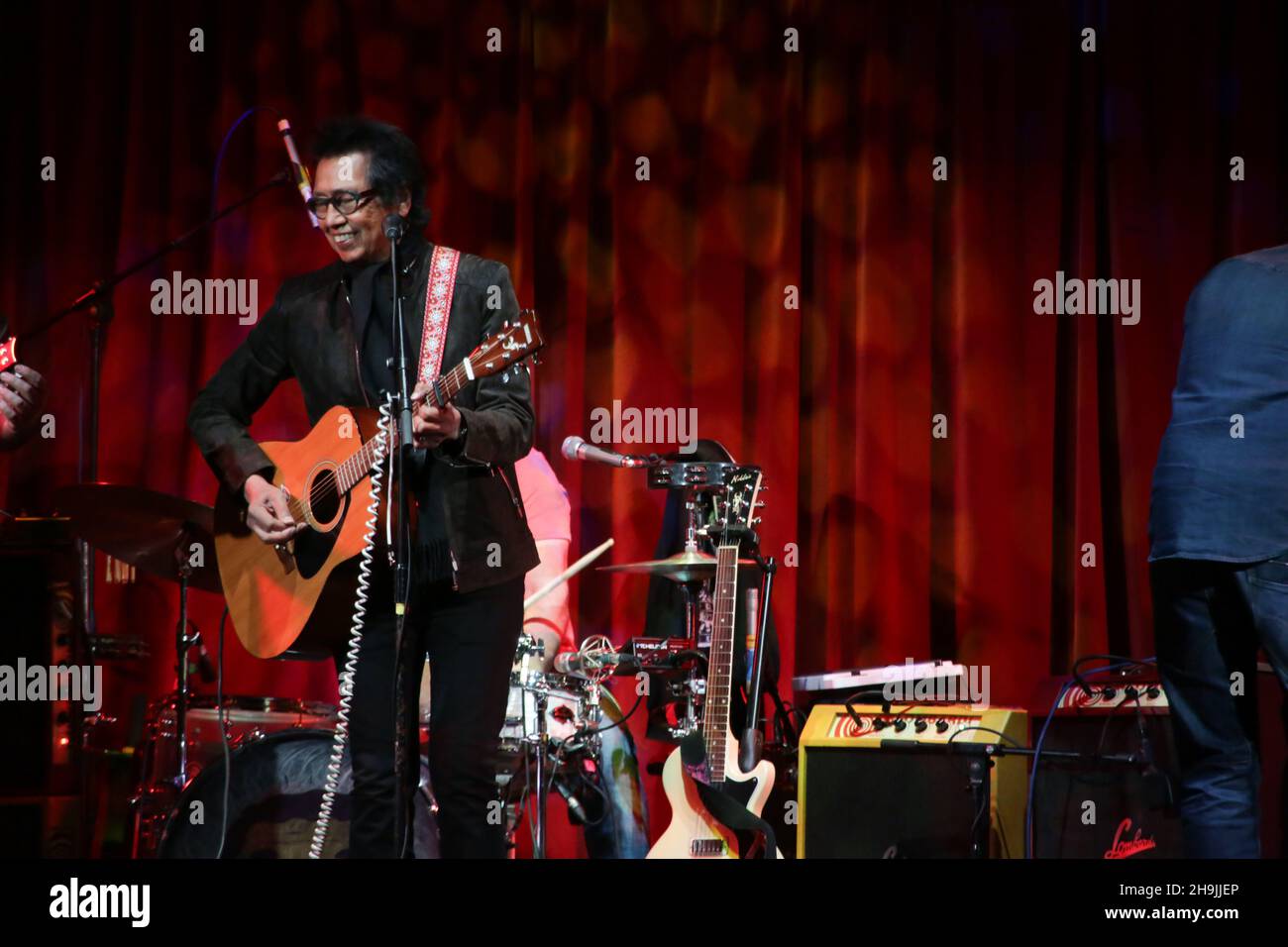 Alejandro Escovedo performing live on stage at Bush Hall in London ...