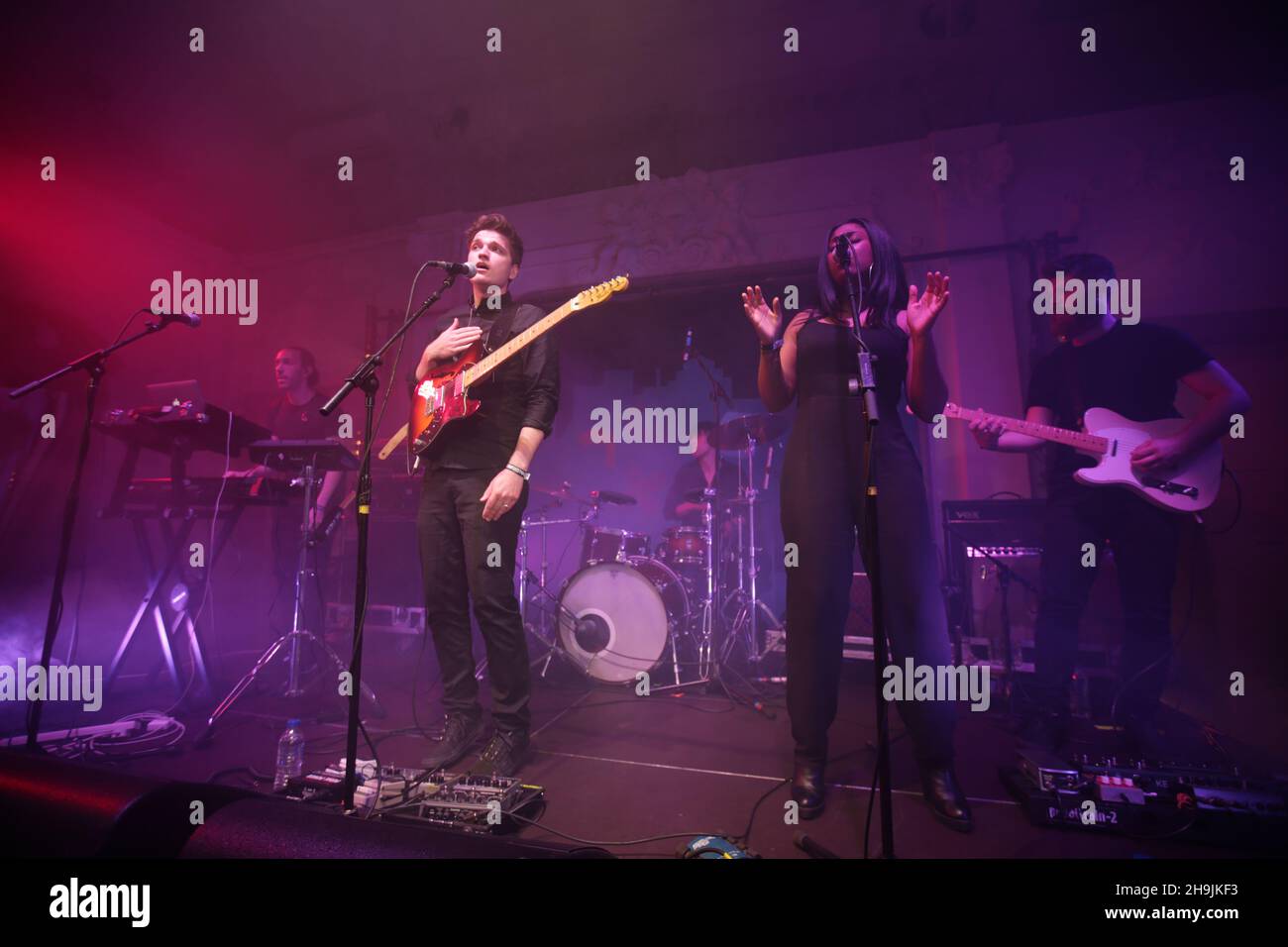 Fyfe (real name, Paul Dixon) performing live on stage at Bush Hall in ...
