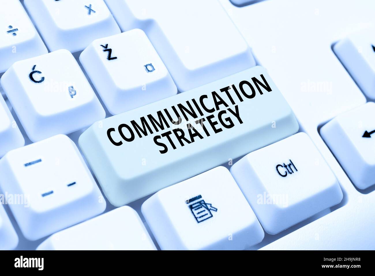 Inspiration showing sign Communication Strategy. Business approach ...