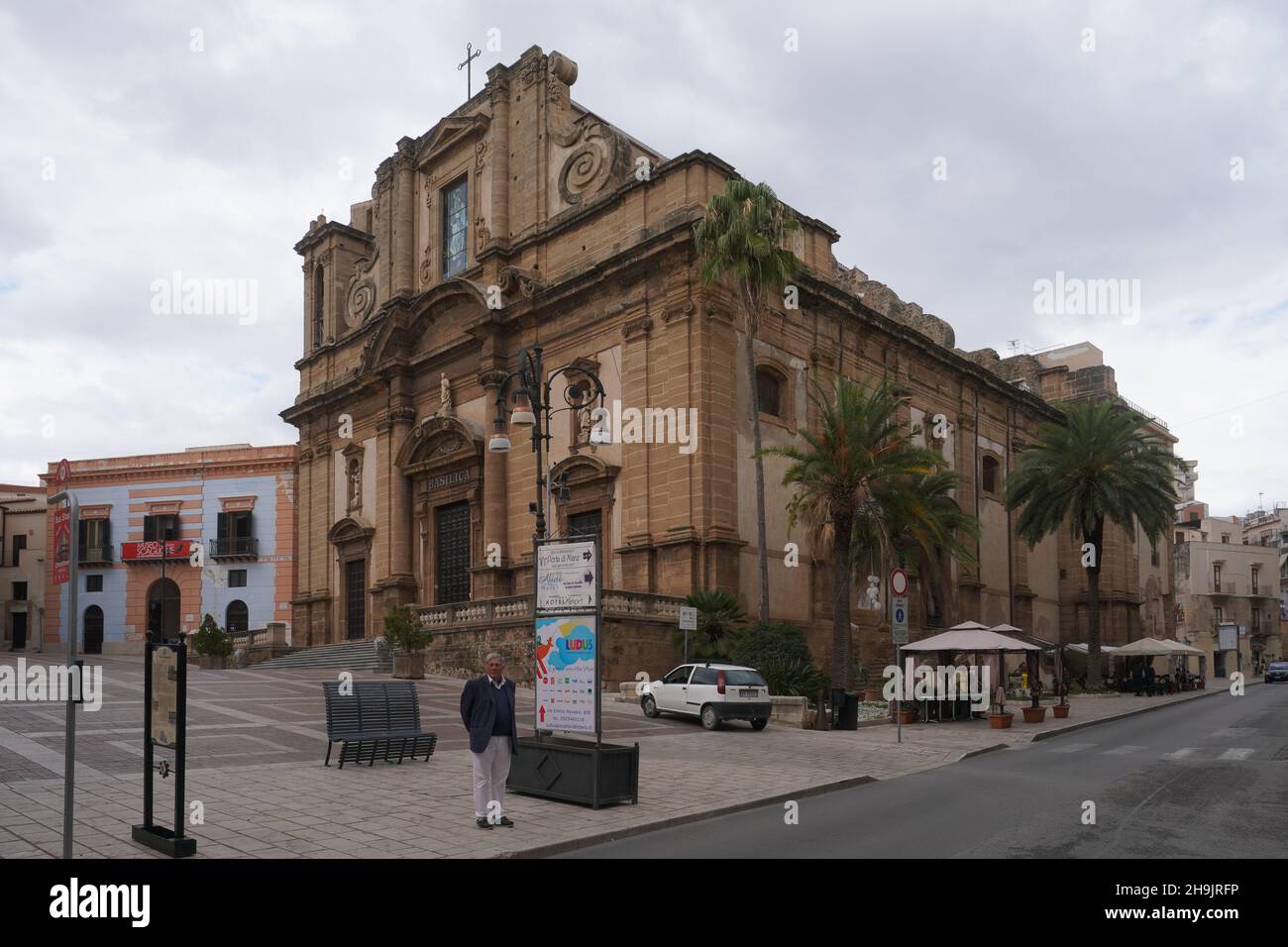 The Basilica in Sciacca. From a series of travel photos in Sicily ...