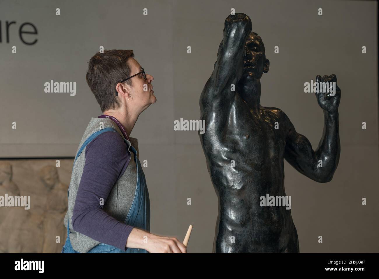 August rodin bronze age hi-res stock photography and images - Alamy