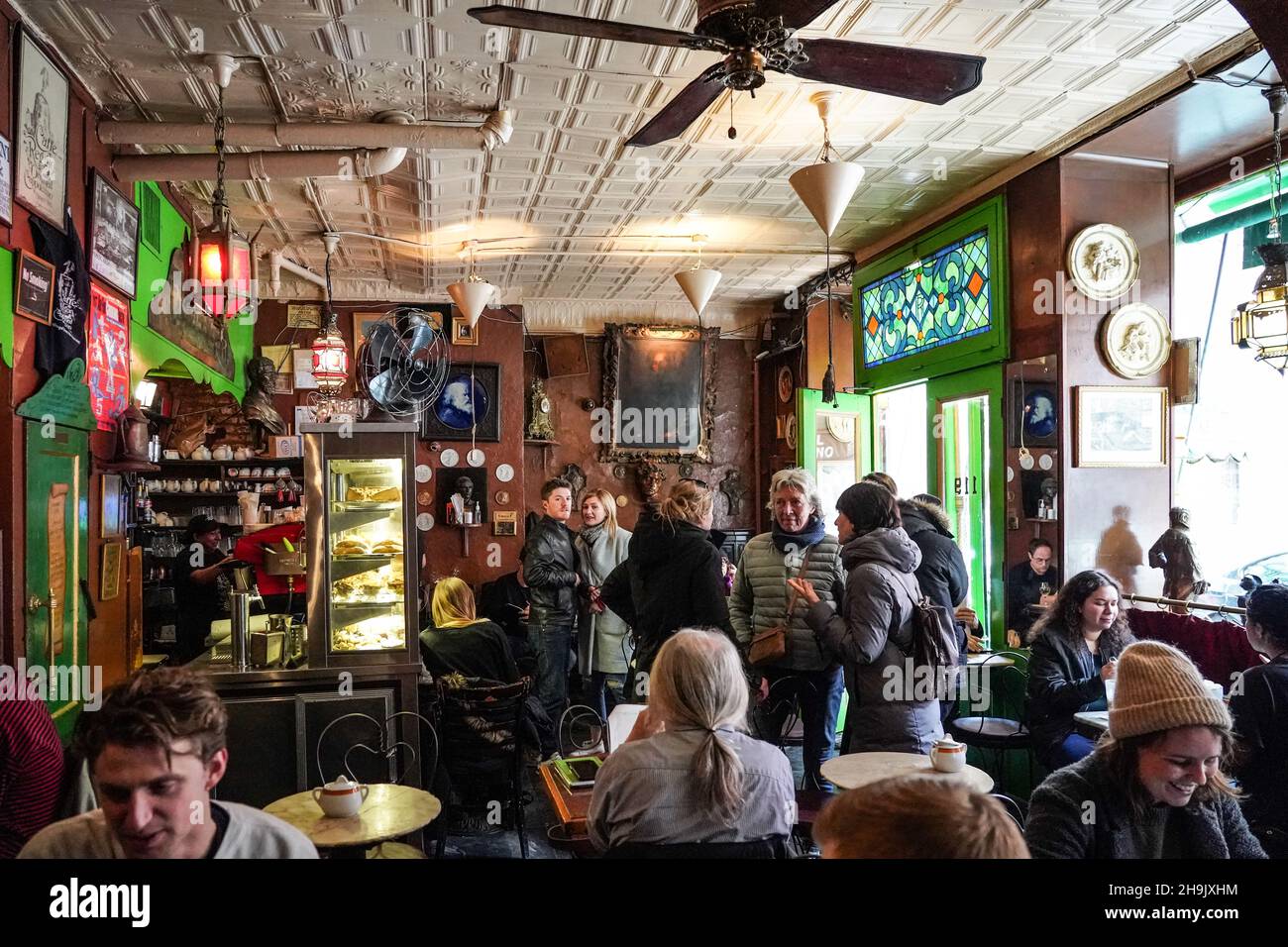 Cafe society greenwich village hi-res stock photography and images - Alamy