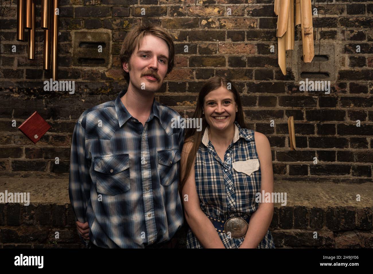 Kacy and Clayton (Kacy Anderson right and Clayton Linthicum) pose for ...