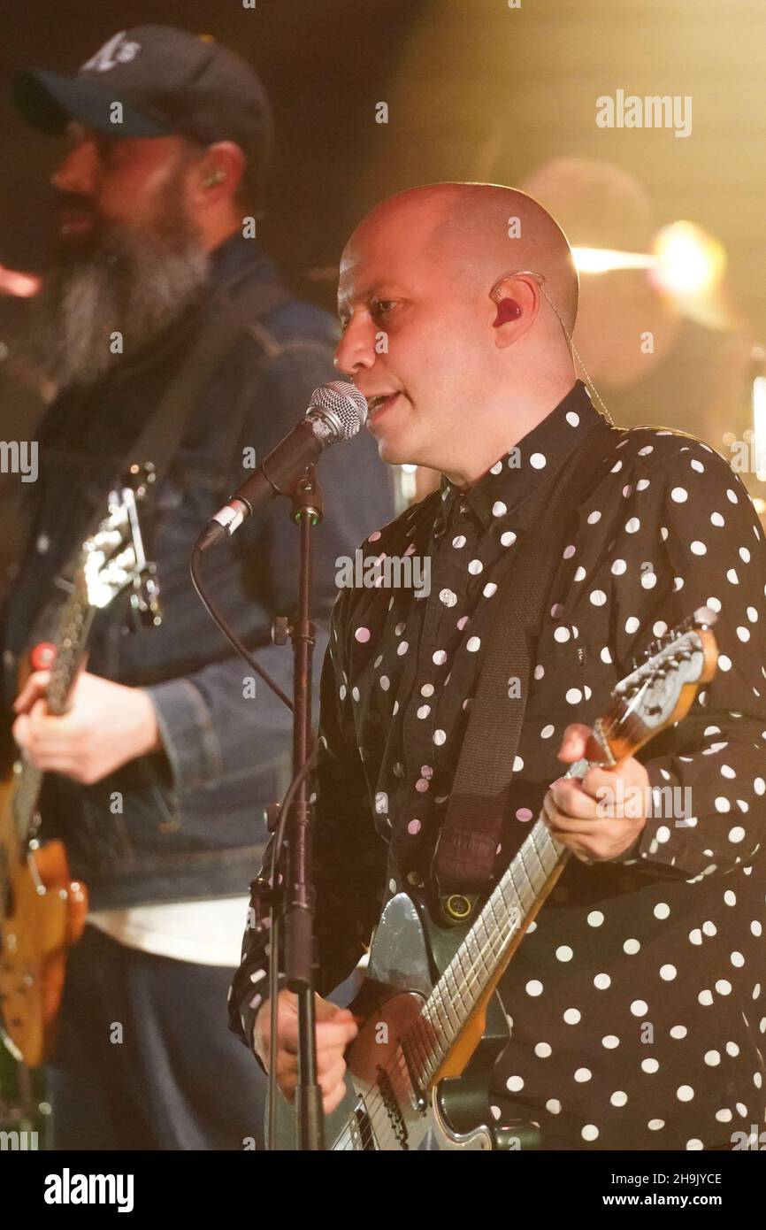 Stuart Braithwaite of Mogwai performing live on stage at The Festival ...