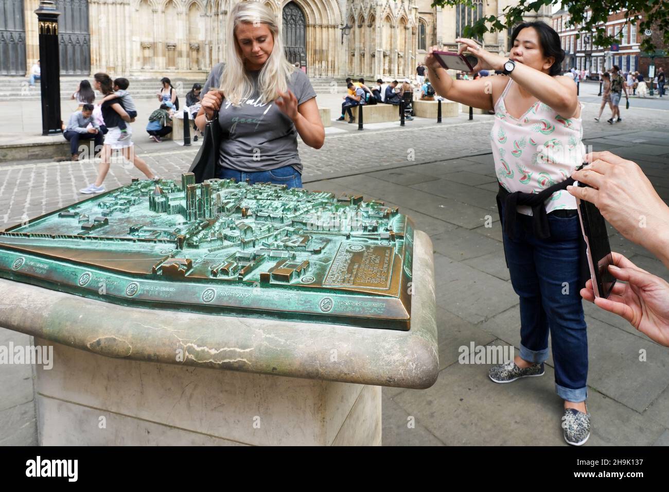 Model of york minster hi-res stock photography and images - Alamy