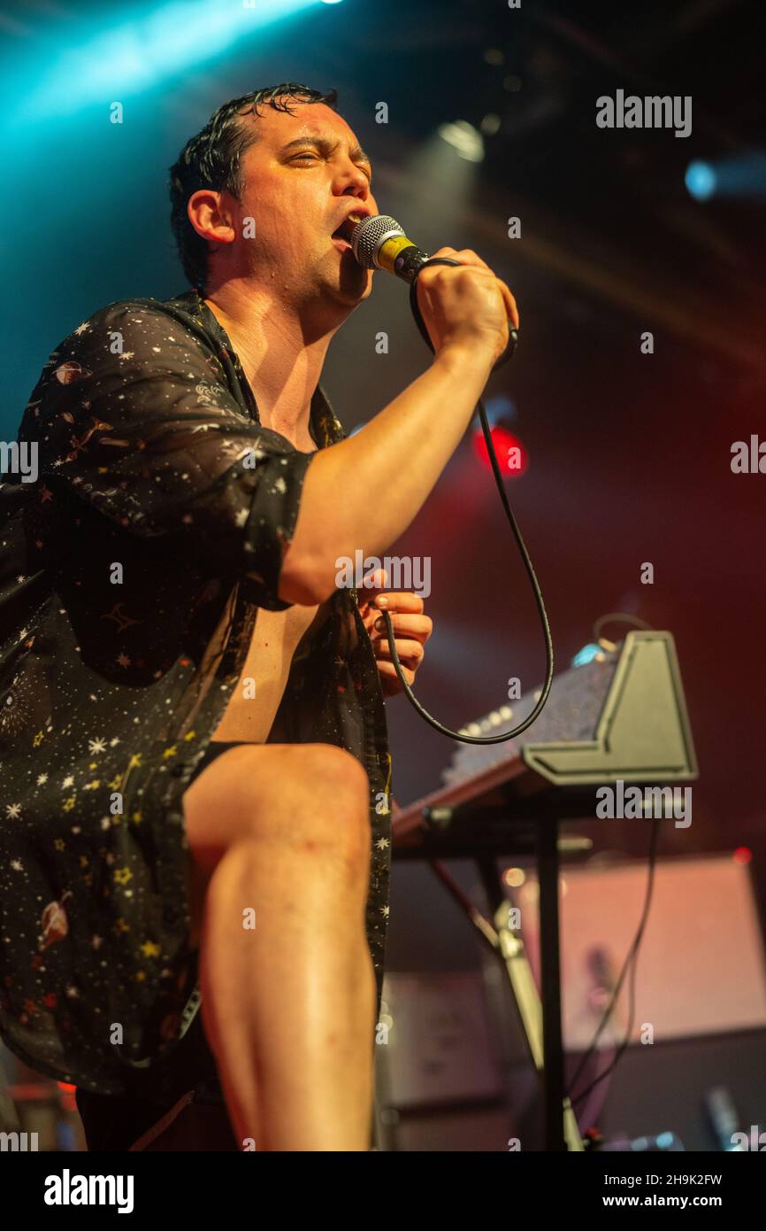 Matt Baty of Pigs Pigs Pigs Pigs Pigs Pigs Pigs performing live on ...