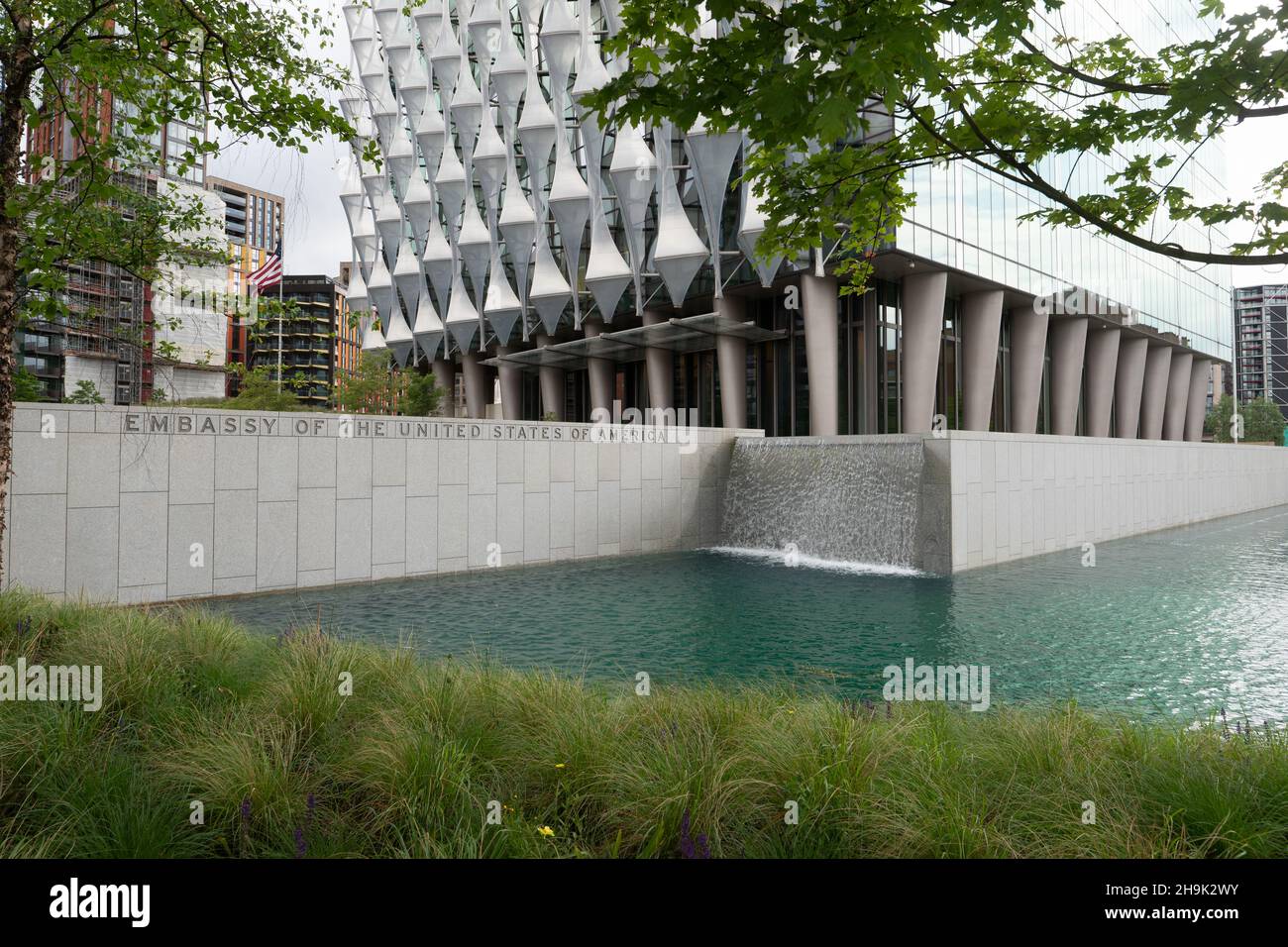 The US Embassy in London by the architect Kieran Timberlake (2017 ...
