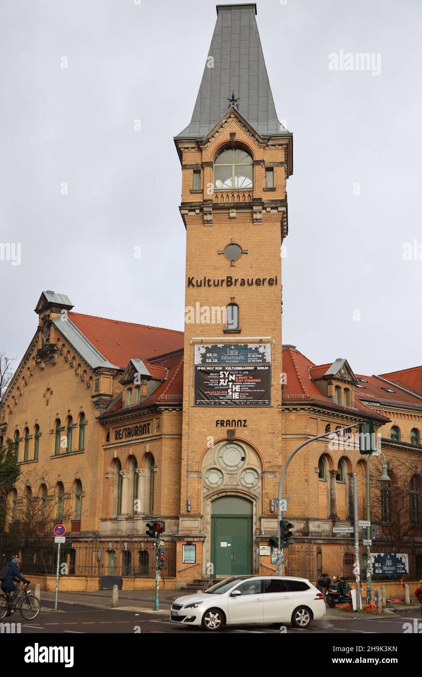 The Kulturbrauerei (meaning culture brewery) a building complex ...
