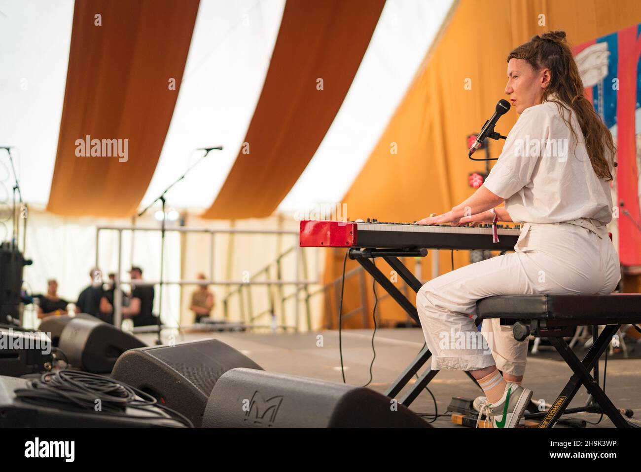 Kathryn Joseph performing at the 2019 End of the Road Festival in ...