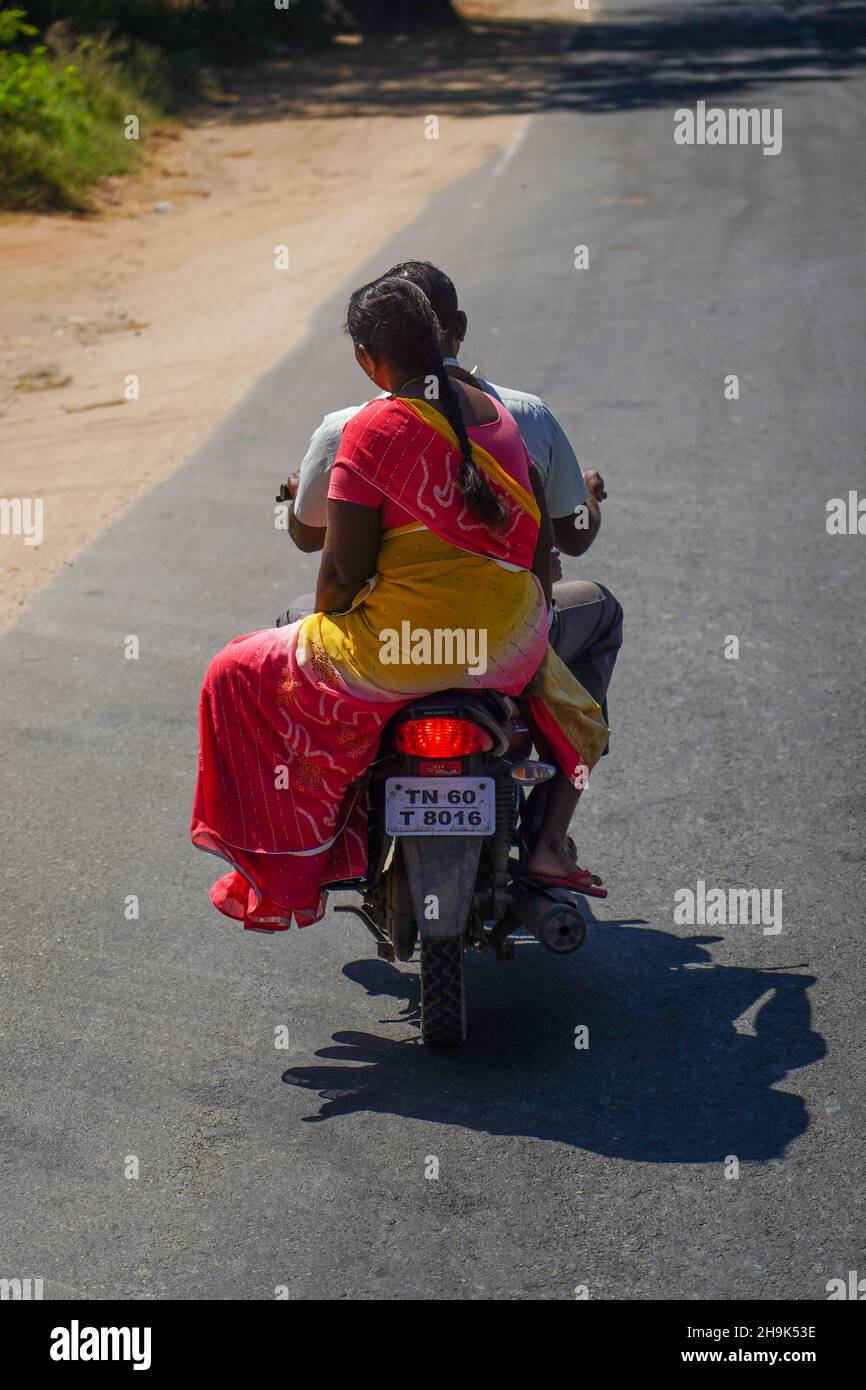 Woman Pillion High Resolution Stock Photography and Images - Alamy