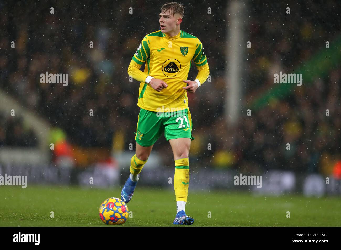 Brandon Williams of Norwich City - Norwich City v Wolverhampton ...