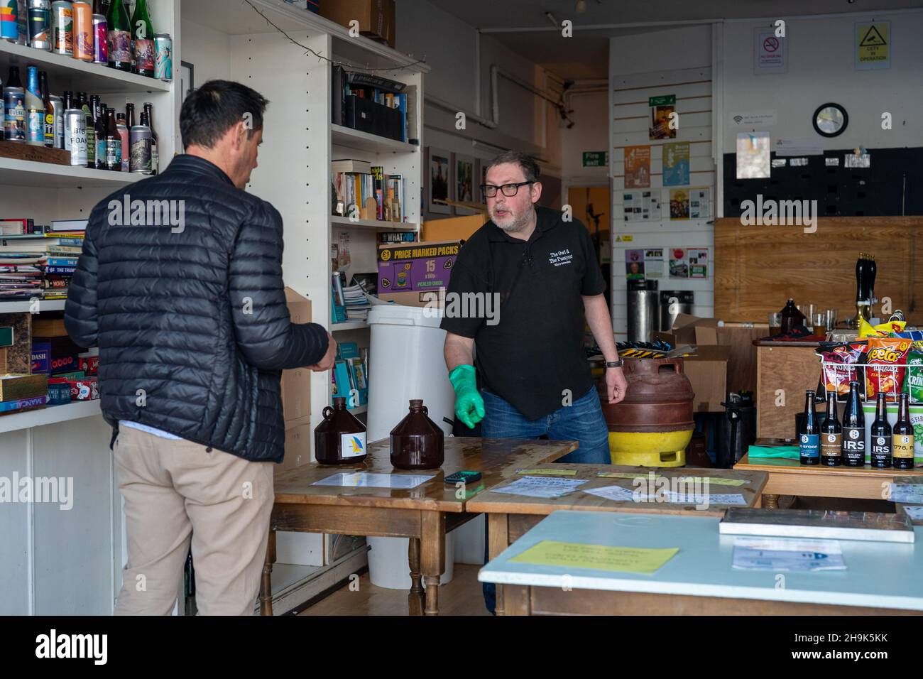 Mark Yarnell, owner of a micro brewery in Ealing, The Owl and the ...