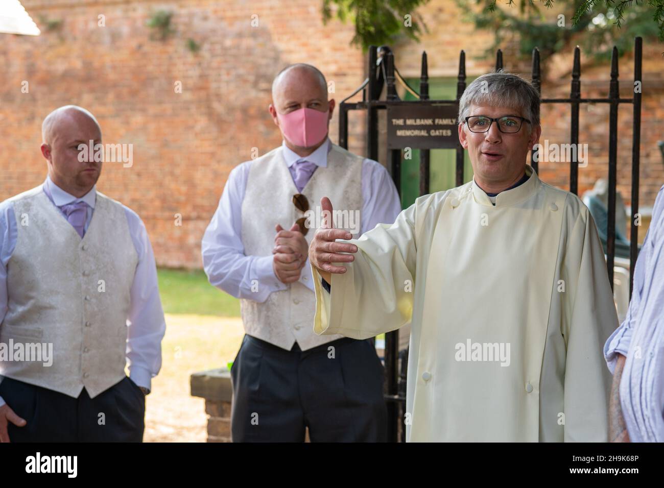 The Venerable Richard Frank, the Archdeacon of Middlesex, welcomes ...