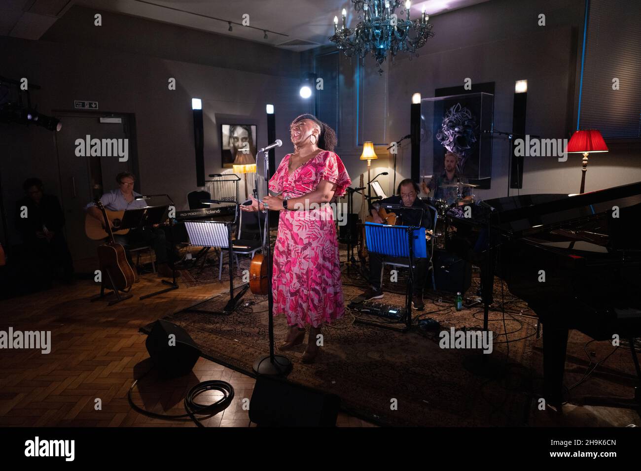 Sandra Marvin performing at L-Acoustics Creation in London as part of ...