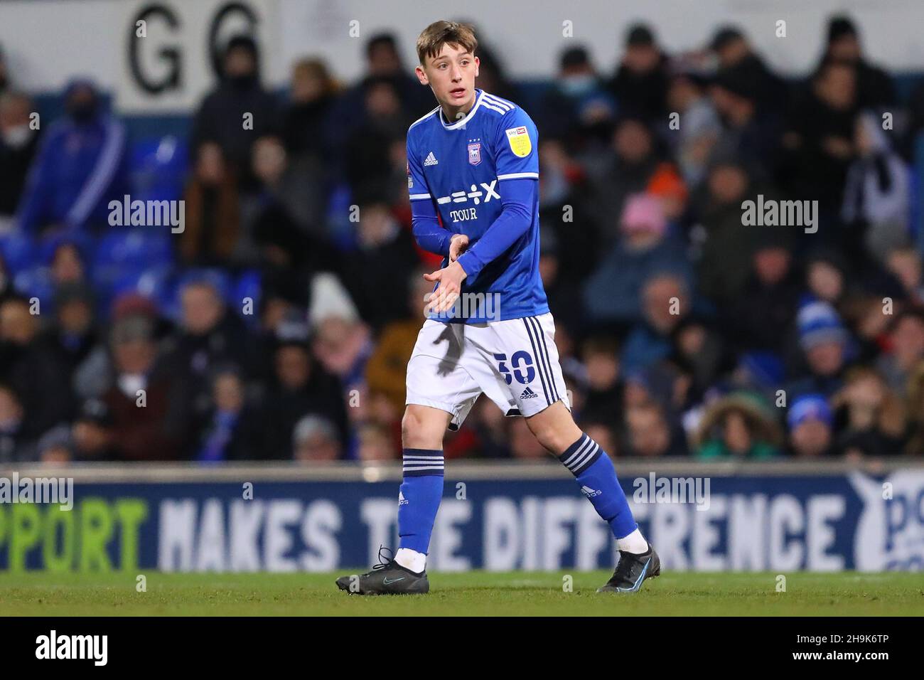 Cameron Humphreys of Ipswich Town - Ipswich Town v Barrow, The Emirates ...