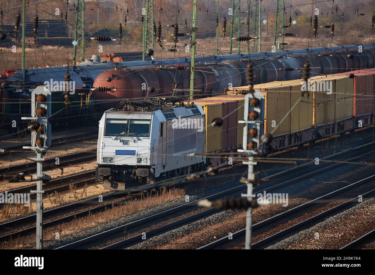Freight cargo delivery railway hi-res stock photography and images - Alamy