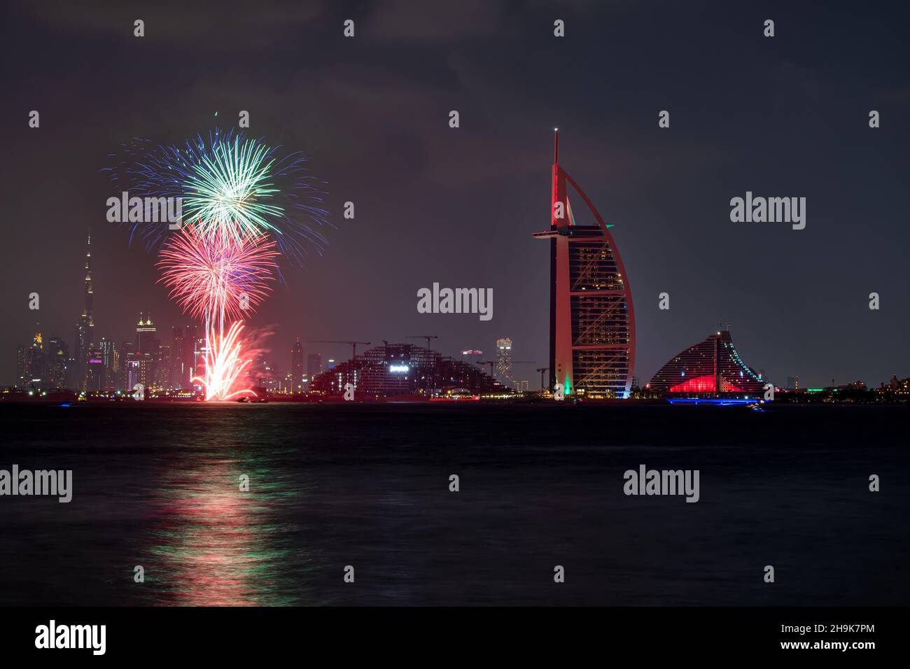National Day Fireworks Celebration at Point Atlantis and Palm Jumaira ...