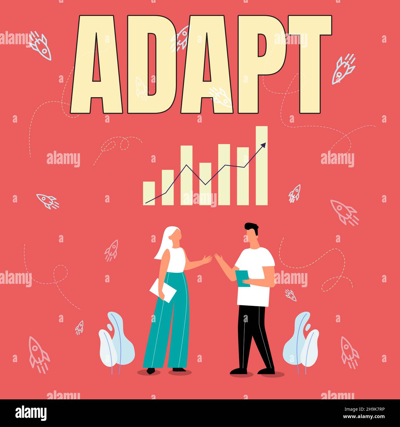 Text showing inspiration Adapt. Business concept Make suitable for a ...