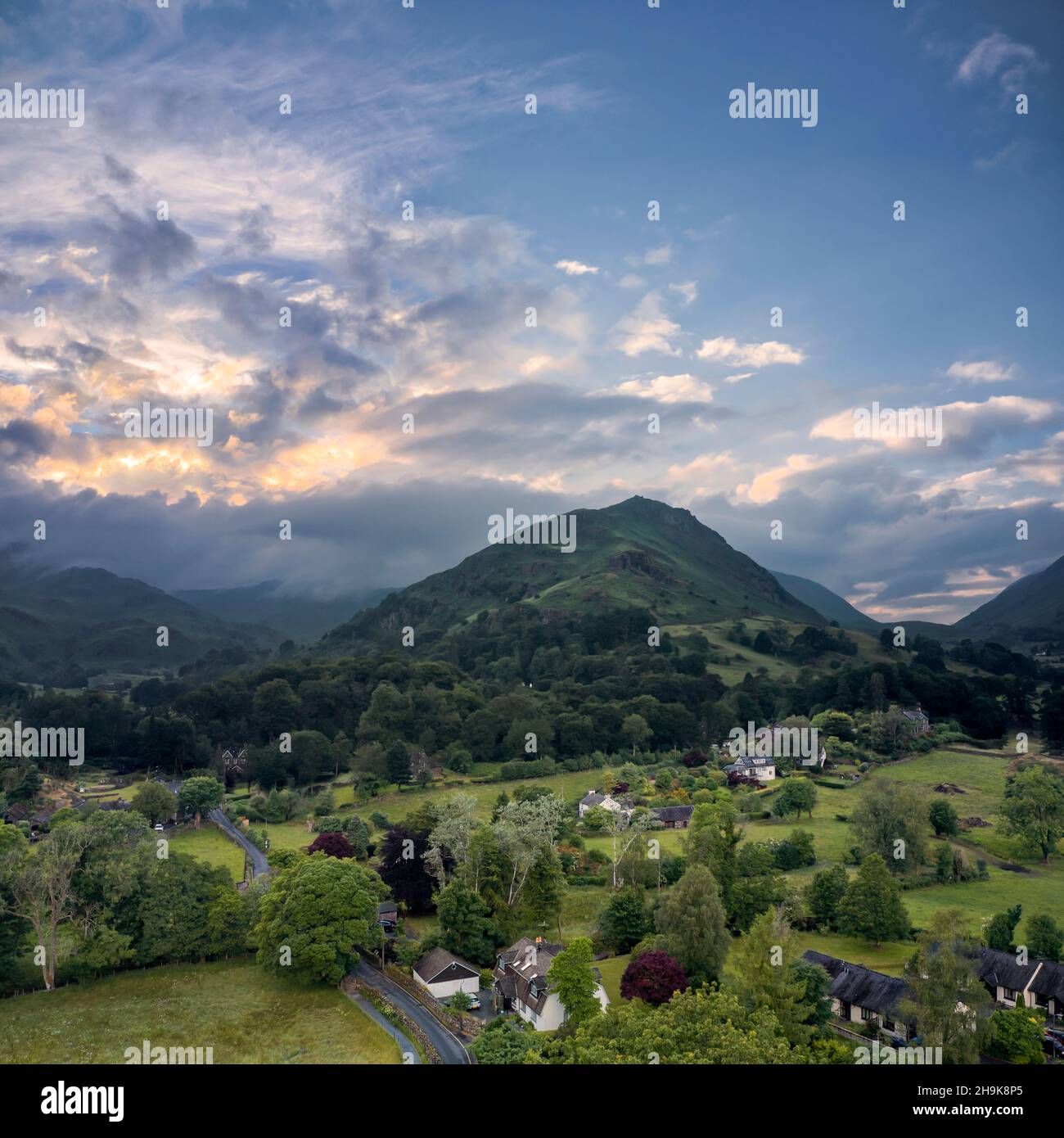 Helm crag, grasmere, cumbria hi-res stock photography and images - Alamy